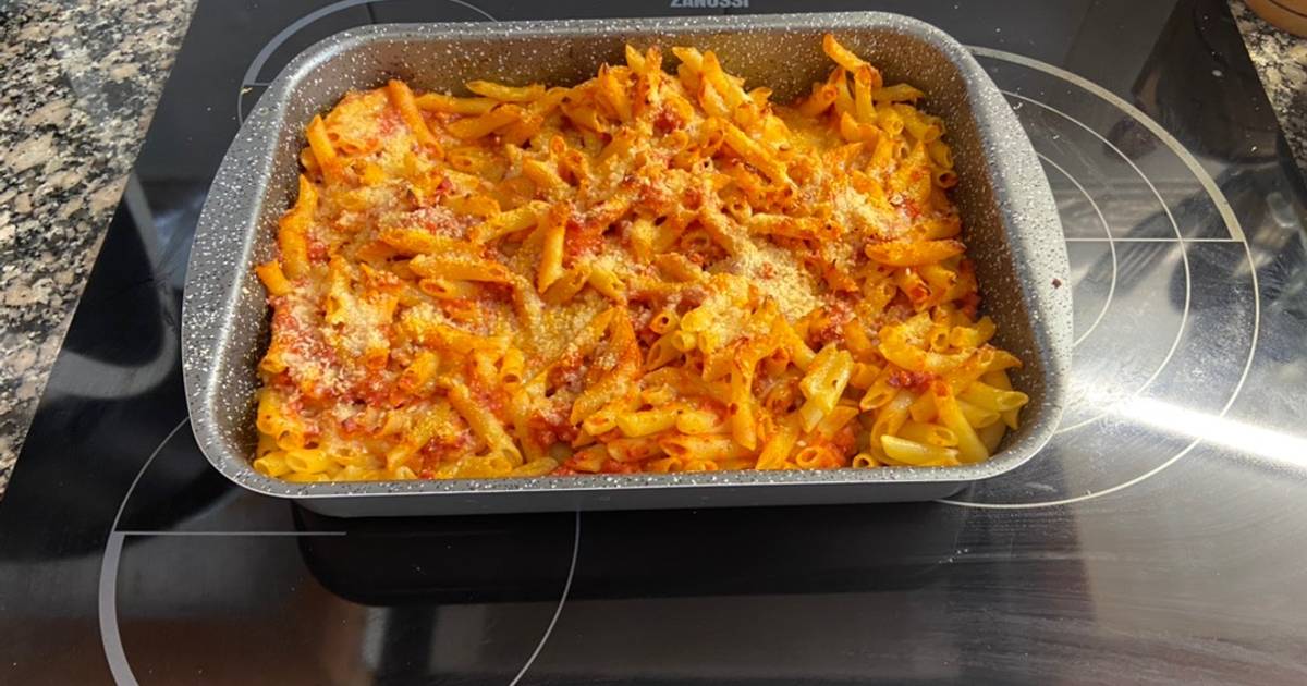 Macarrones con jamón y chorizo Receta de EstherMR- Cookpad