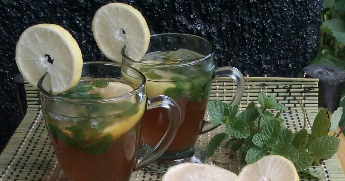 Resep Lemon Tea Mint oleh Hanindya - Cookpad
