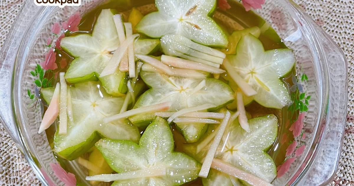 Resipi 👩‍🍳Jeruk Belimbing oleh Mahadiah - Cookpad