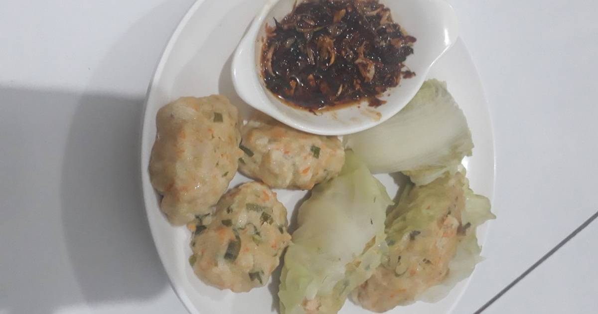 Resep Siomay Ayam No Gluten Tanpa Tepung Untuk Diet No Karbo Debm Oleh Hayatining Suci