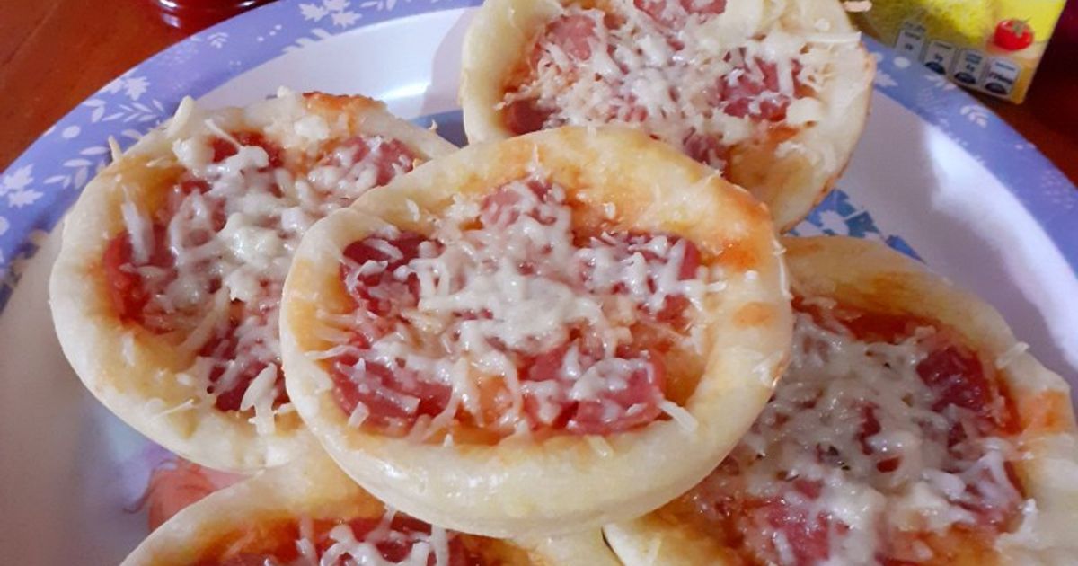 Resep Pizza Mini Super Ekonomis oleh Arum Wijayanti - Cookpad