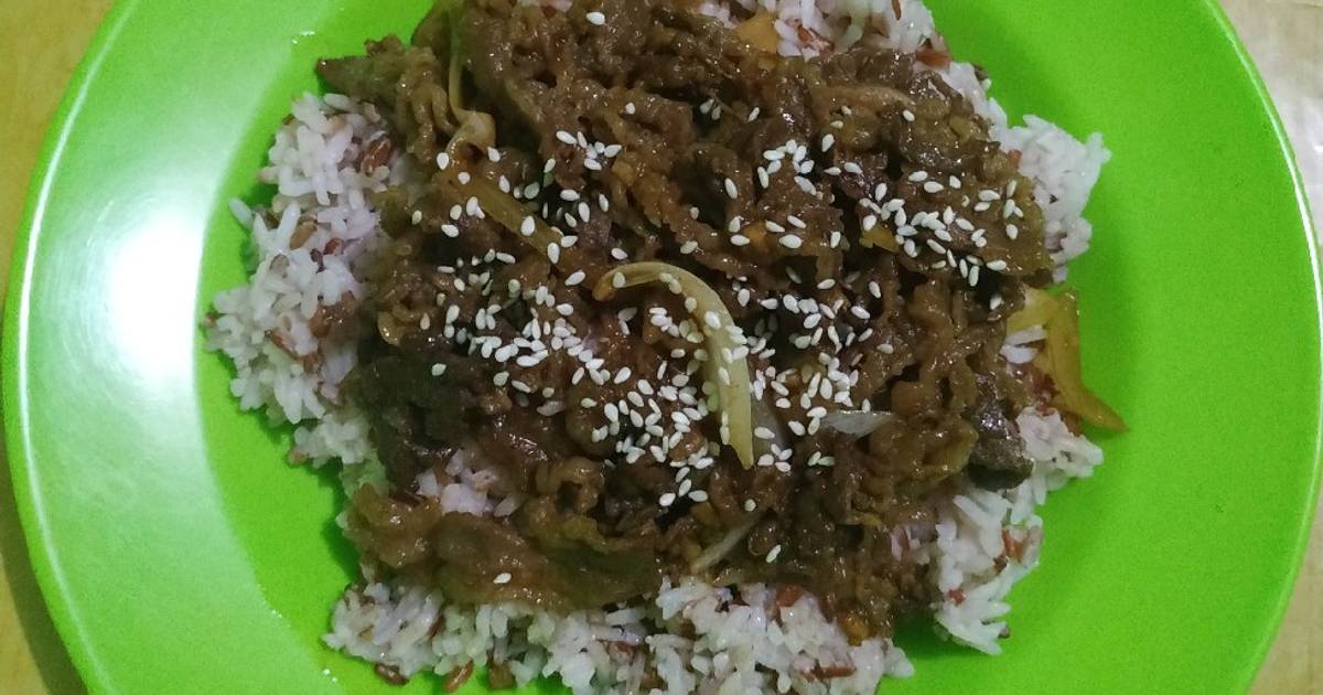 Resep Yakiniku Daging Sapi oleh yanicung - Cookpad