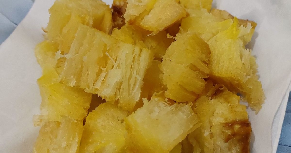 Resep singkong keju merekah rumahan enak dan mudah - Cookpad