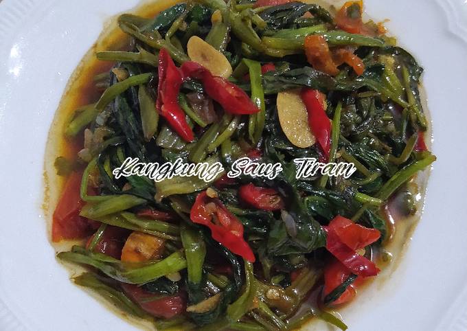 Resep Kangkung Saus Tiram Oleh Ella Hadibroto Cookpad