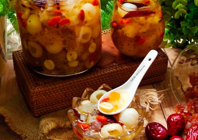 Resep Peach Gum Collagen Dessert oleh Bunda Pashalenko - Cookpad