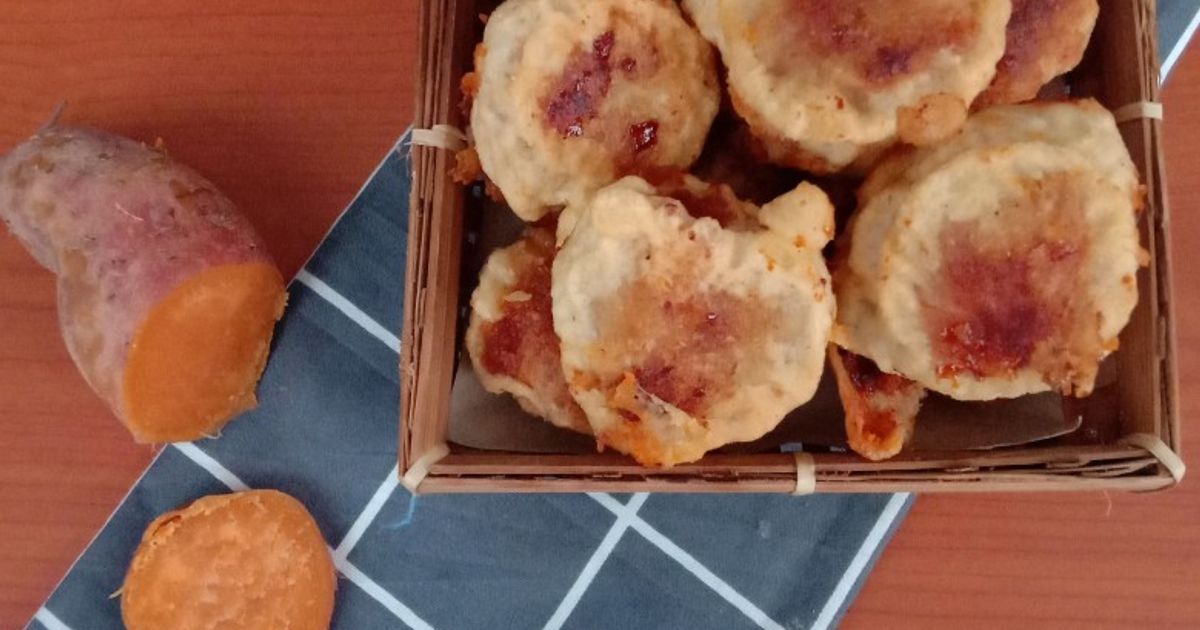 Resep kue taraju pakai tepung terigu rumahan enak dan mudah - Cookpad