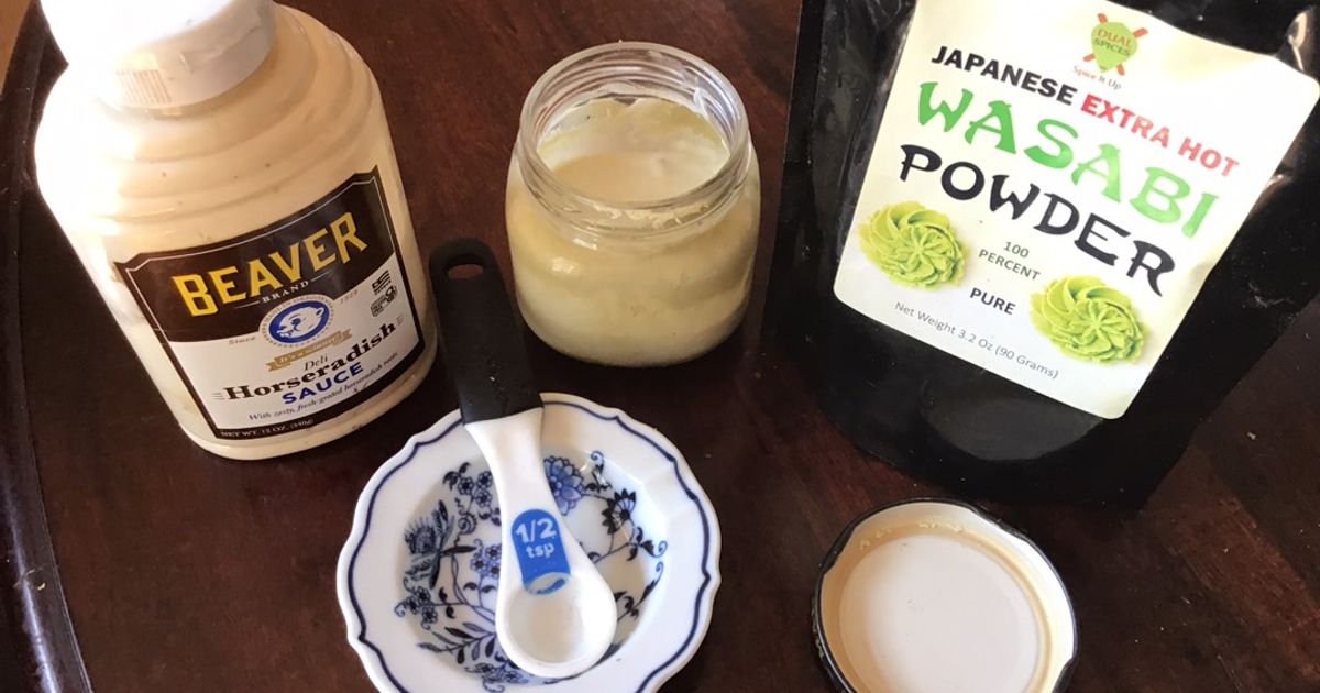 With Wasabi Paste Home Recipes - Cookpad