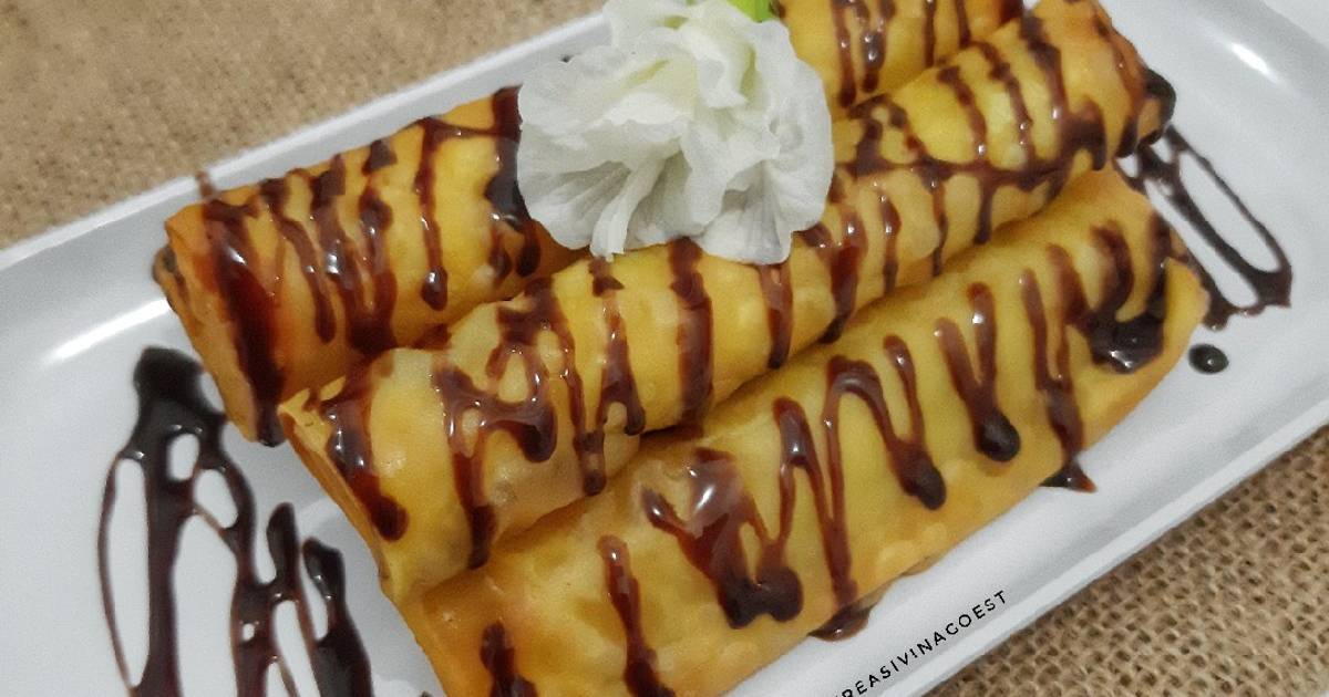 Resep Pisang Gulung oleh kreasivinagoest - Cookpad