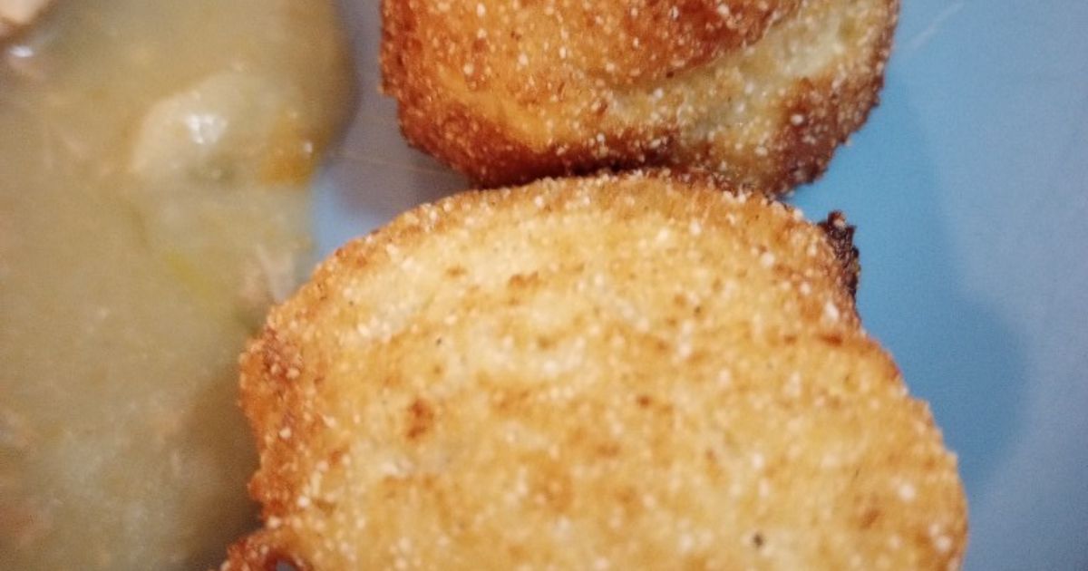 Fried Vinegar Cornmeal Balls Recipe By Skunkmonkey101