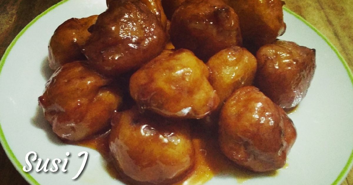 Resep Godok Pisang Karamel (Godok Batinta) oleh susi juniarti - Cookpad