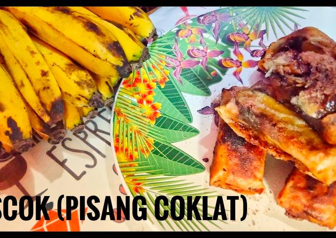 Resep PISCOK (pisang coklat uli) oleh Surraya Salim Attamimi - Cookpad