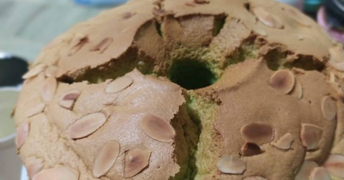 Resep Chiffon Pandan oleh Santi Lie - Cookpad