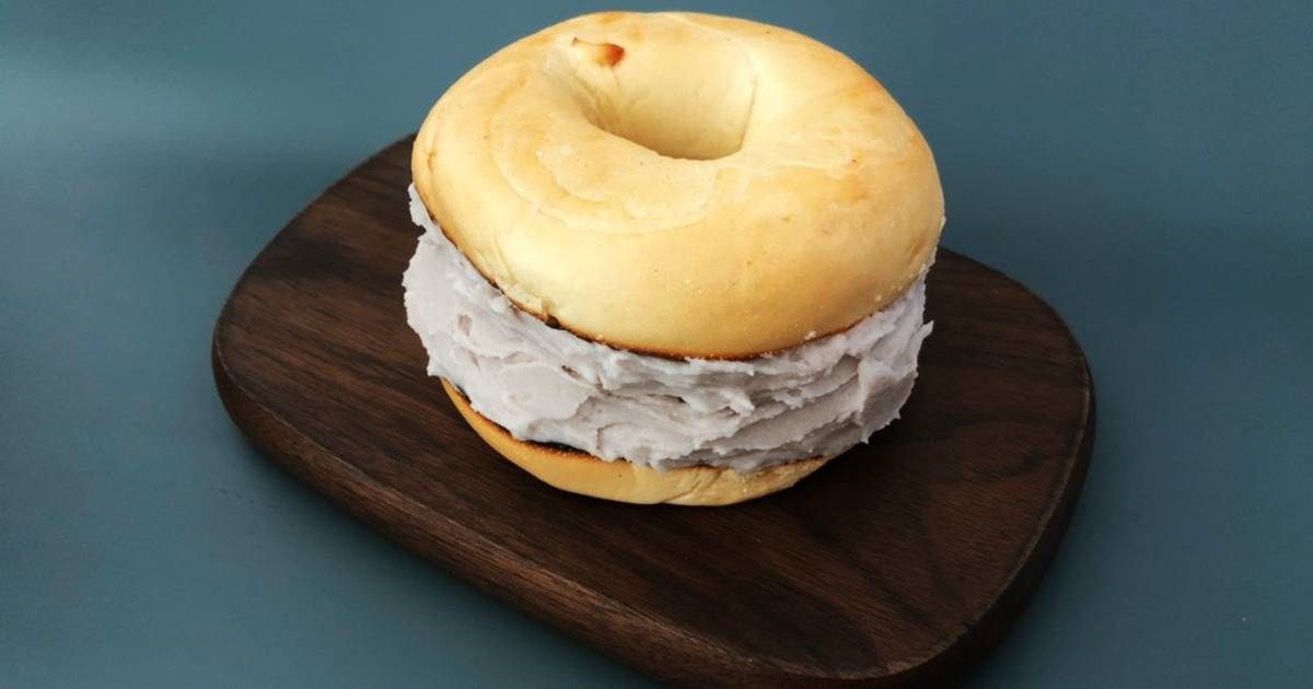 🥯爆槳芋泥貝果 bagel with taro 食譜與作法 by _ttamxx - Cookpad
