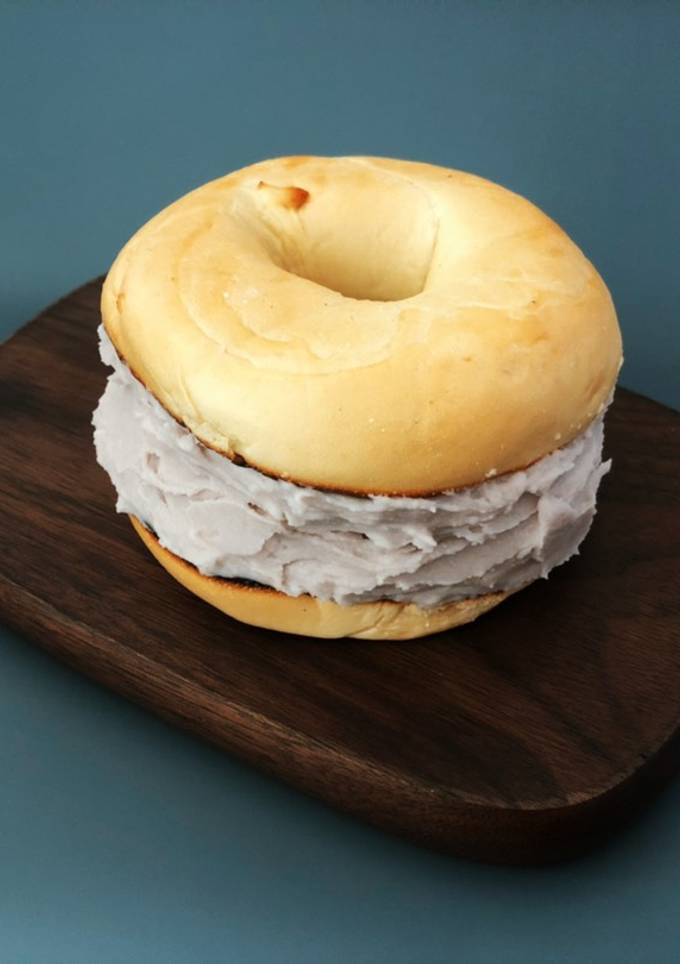 🥯爆槳芋泥貝果 bagel with taro 食譜與作法 by _ttamxx - Cookpad