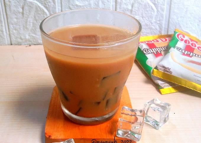 Resep Es cincau cappuccino oleh Nyanyah - Cookpad