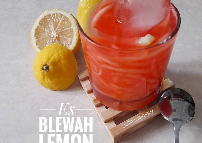 Resep Es Blewah Lemon oleh Cicilia Yustina Salamony - Cookpad
