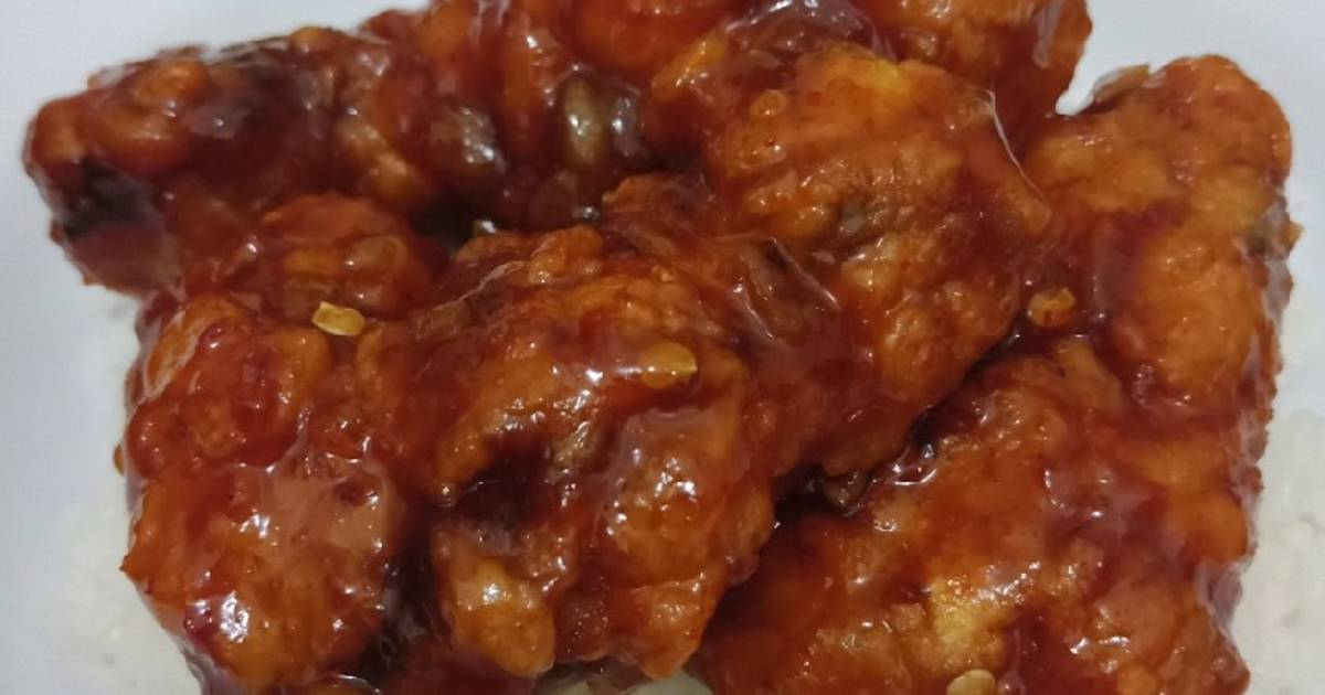 Resep Fire Chicken ala Richeese oleh Alia - Cookpad