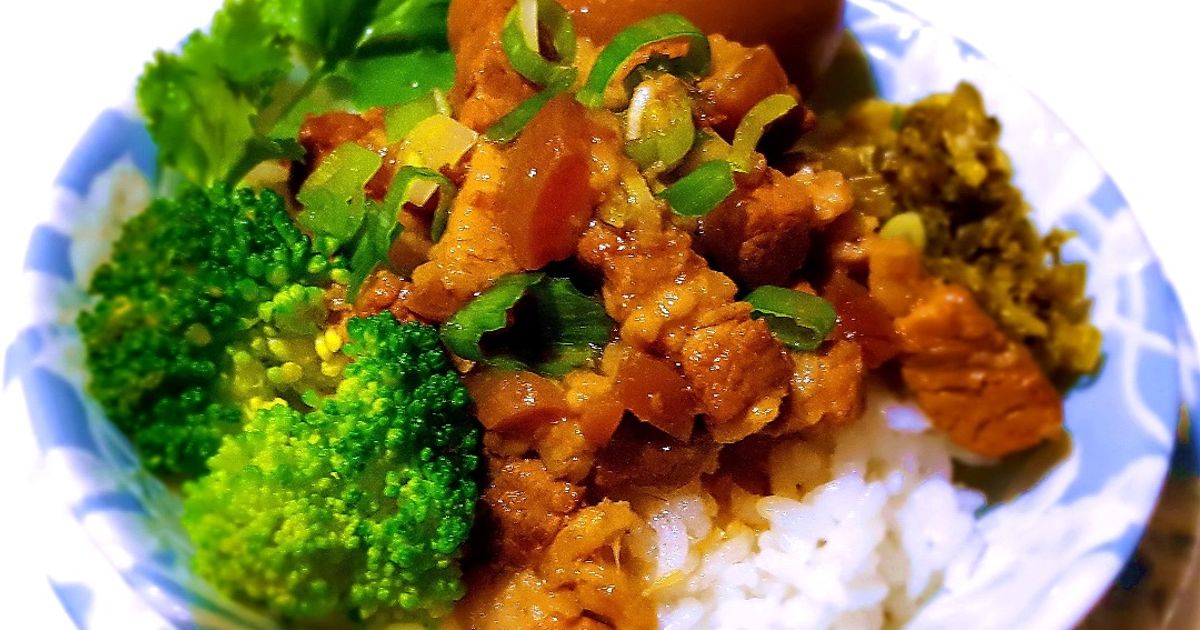 Minced Pork Rice (Lo Bah Png) Recipe by Amy