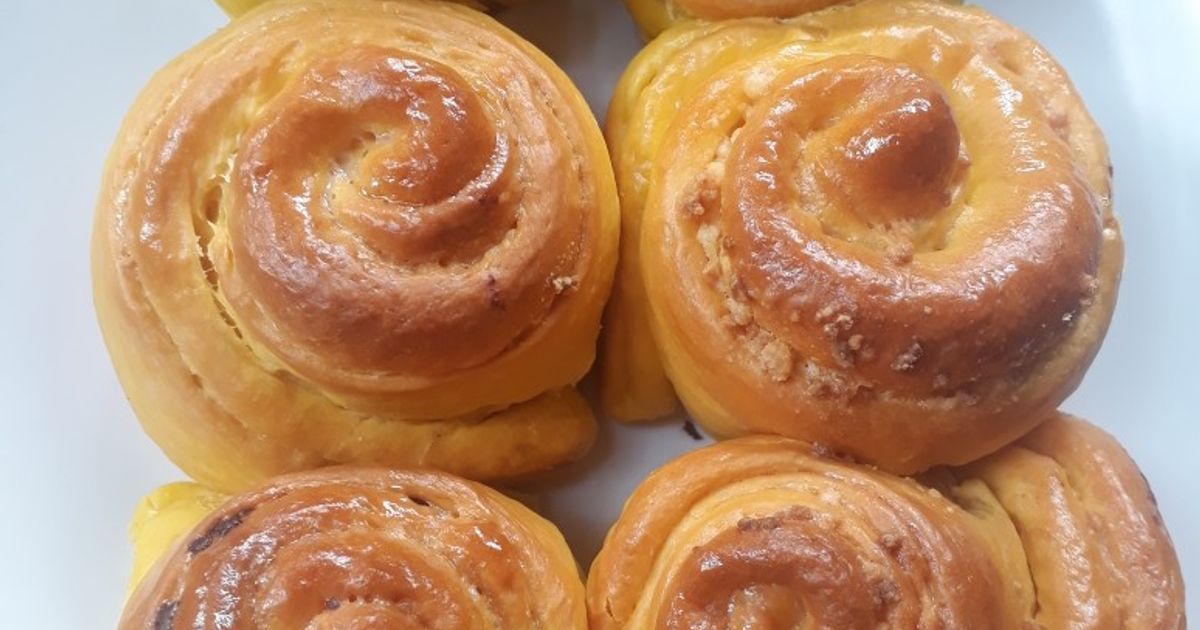 Resep Roti Manis Labu Kuning oleh Erni0787 - Cookpad