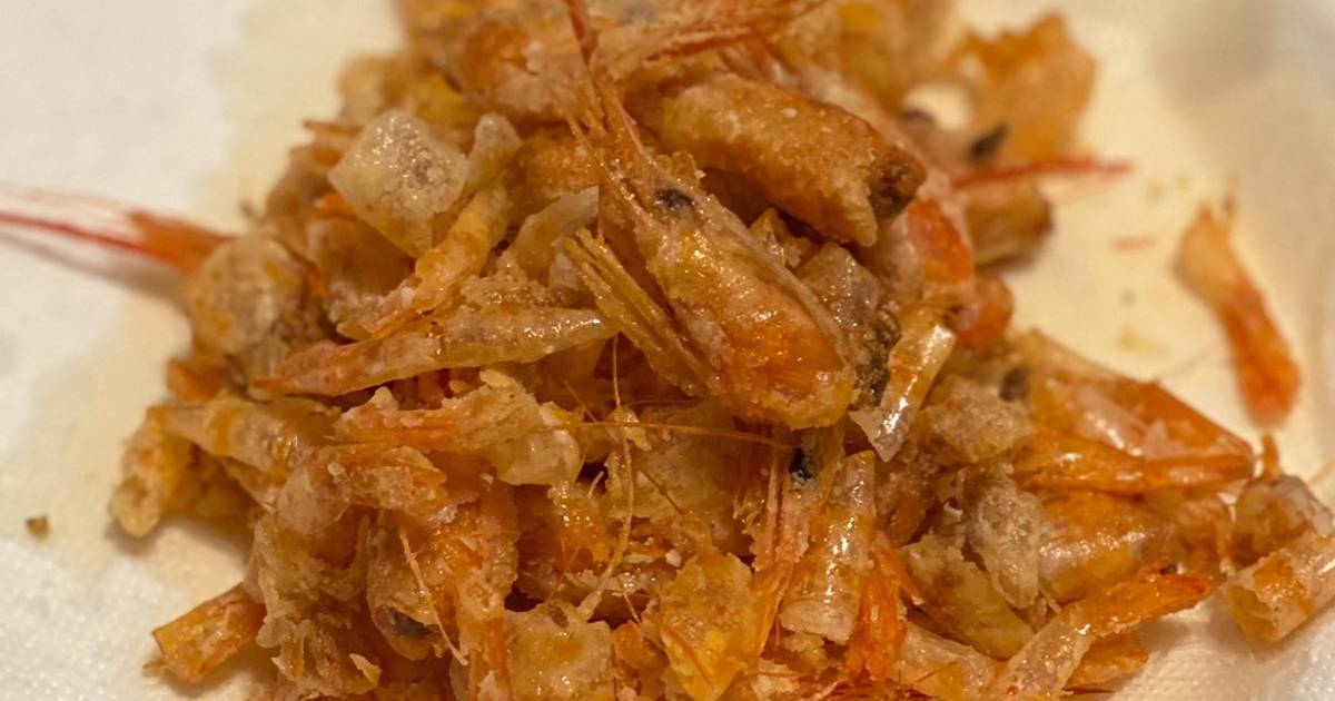Prawn shell snack Recipe by Takoyakinori - Cookpad