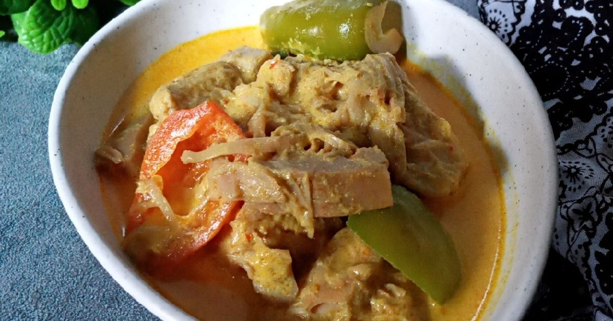 Resep Sayur Lodeh Nangka Muda Cabe Gendot oleh IzzaHan - Cookpad