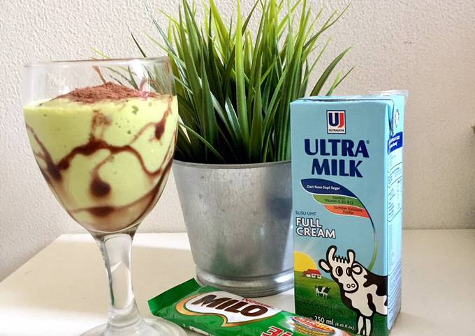 Resep Jus alpukat milo oleh Yulia Helsi - Cookpad