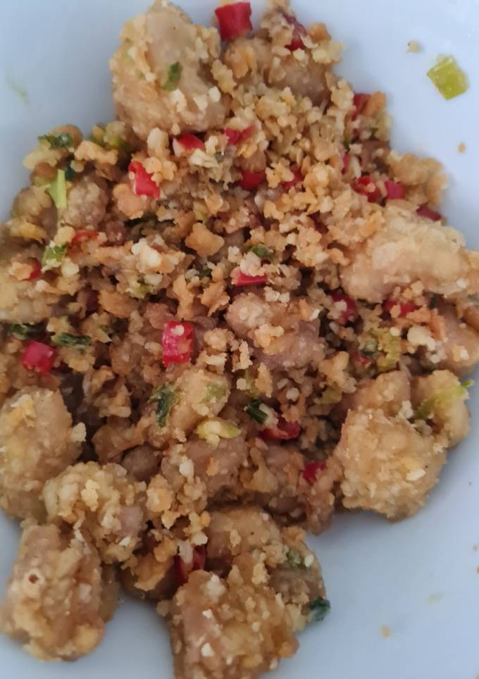 Resep Ayam cabe garam oleh Marisa Ica - Cookpad