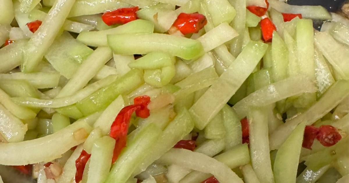 Resep tumis labu siam praktis: Enak & penuh nutrisi!