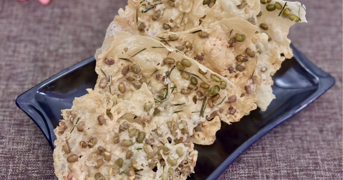 Resep Peyek Kacang Hijau Renyah oleh Mimam Mu - Cookpad