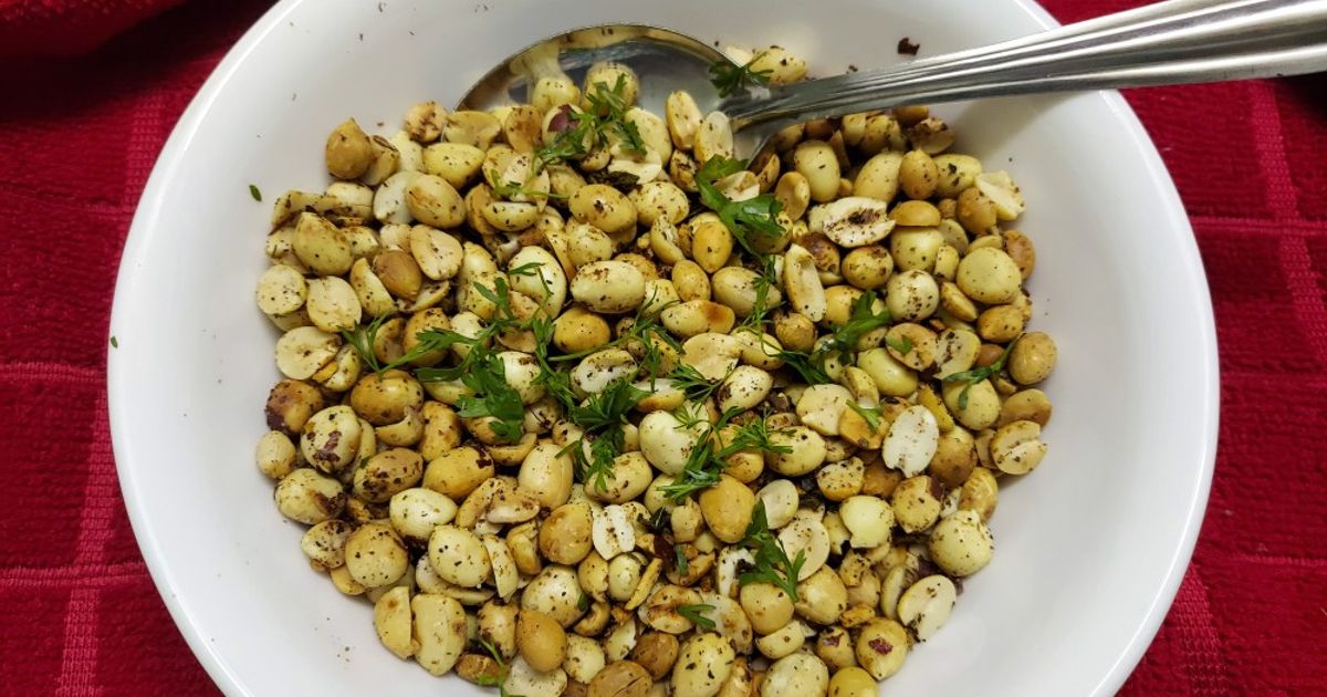 Roasted Peanuts With Garlic And Mixed Herbs Recipe by Kumkum Chatterjee ...