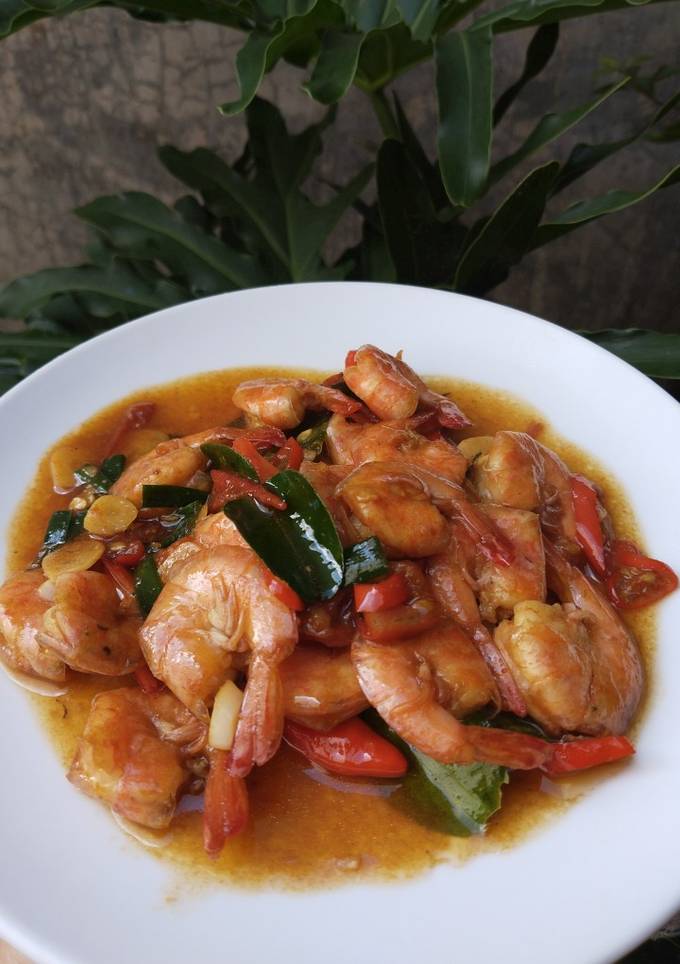Resep 🍤 Udang masak simple 🍤 oleh Dhelly - Cookpad