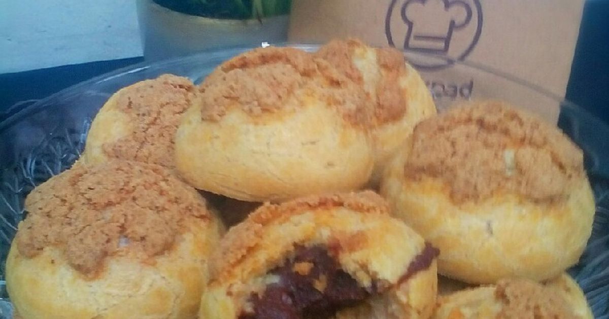 Resep Krunchy Soes Topping Kopi Dengan Coklat Kacang, Homemade oleh ...