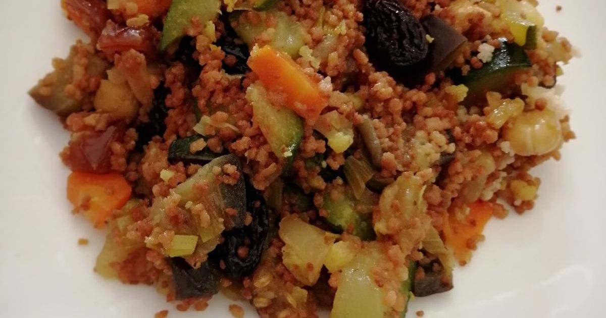 Cus Cus Integral Con Verduras Receta de Gloria Bueno - Cookpad