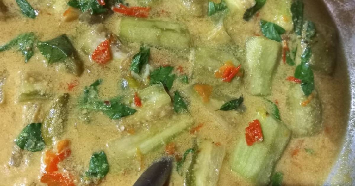 Resep Terong santan kemangi oleh Sina Ayuningtyas - Cookpad