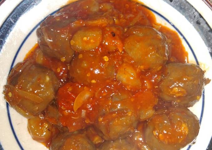 Resep Baso sapi asam manis pedas oleh Rosy Dewi Maulani - Cookpad