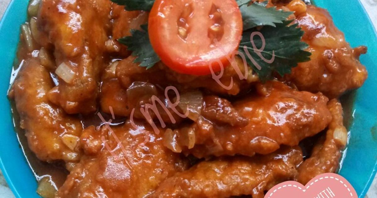 Resep Spicy Chiken Wings With Saos Barbeque oleh It'sme.ebie - Cookpad