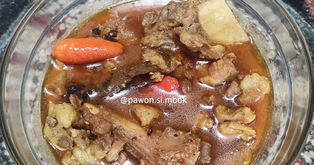 Resep Iga sapi kari / kari daging iga sedep maknyos pawon si mbok🥩 oleh ...