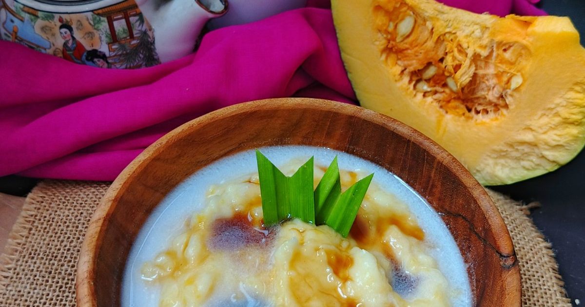 Resep Bubur Sumsum Labu Kuning oleh DEWI SARASWATI - Cookpad