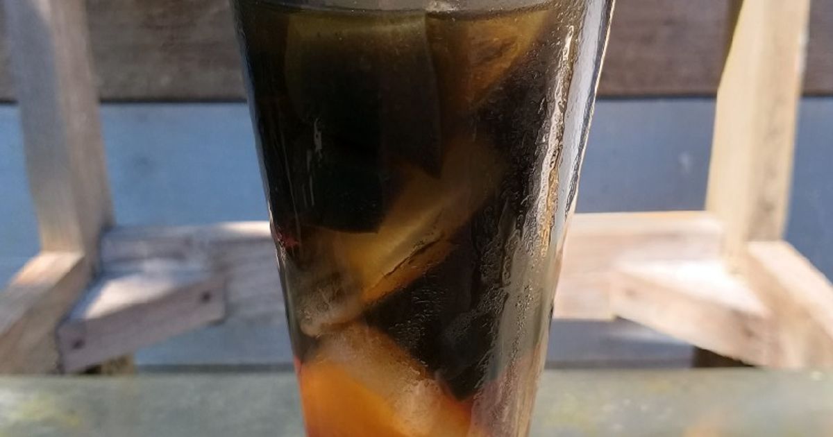 Resep Es Cao (Cincau Gula Merah) oleh Nevi Sutio - Cookpad