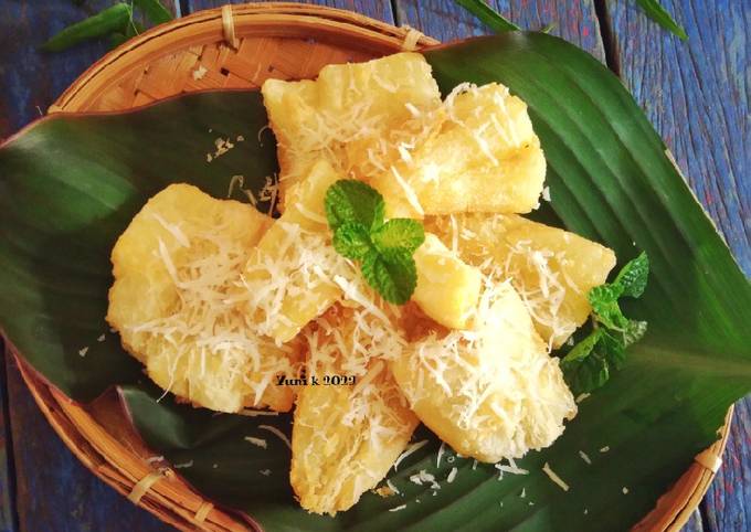 Resep Singkong Tabur Keju oleh Yuni Kurniasih, - Cookpad