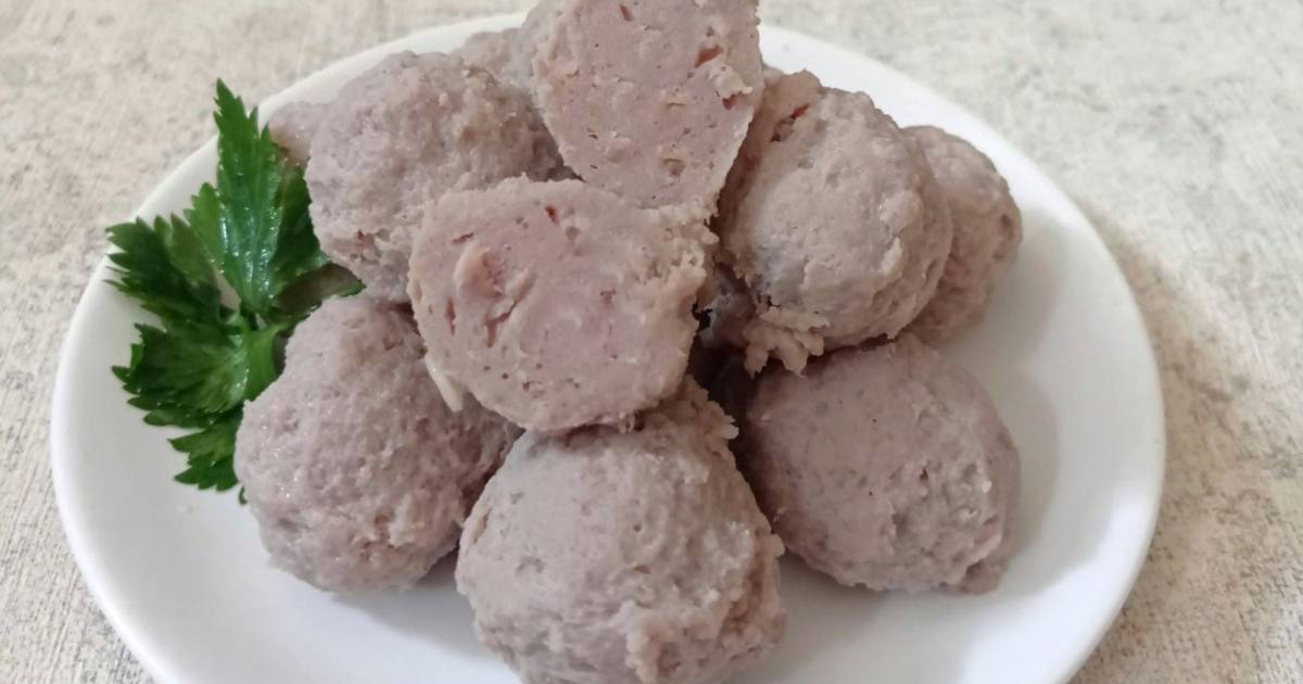 Resep bakso homemade kenyal dan gurih: bakso daging sapi, ayam, hingga ...
