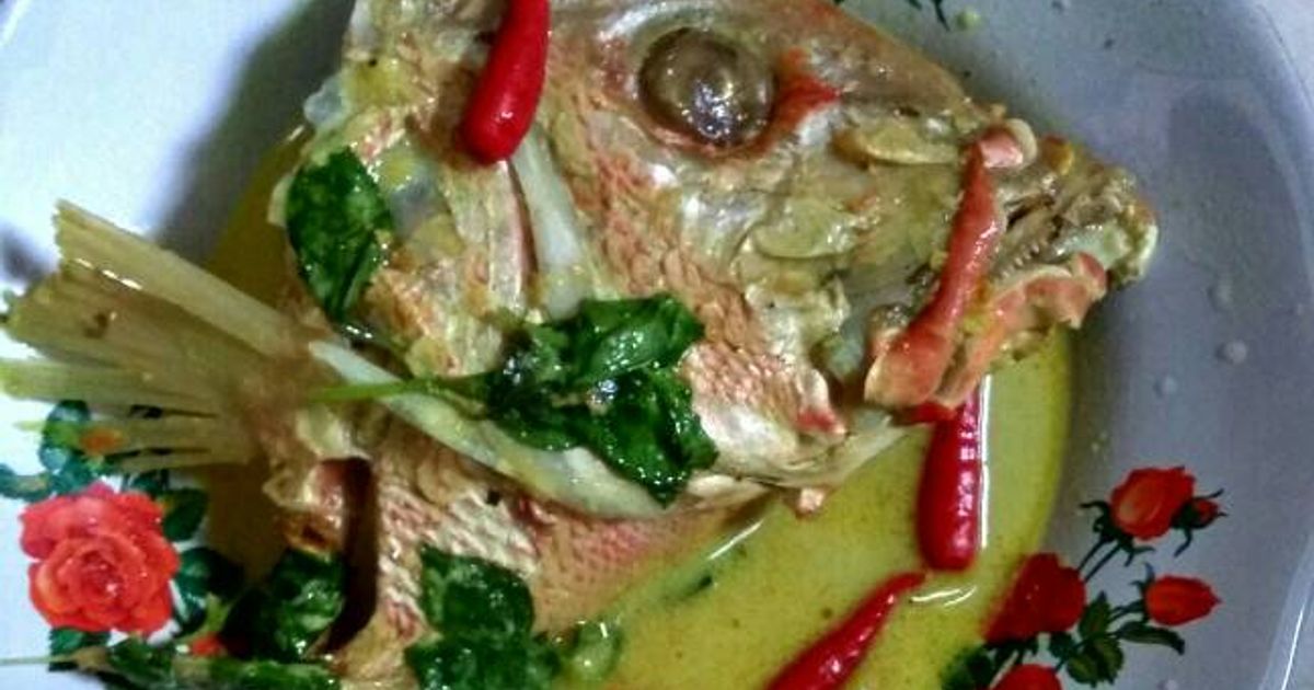 Resep gulai kepala ikan daun kemangi rumahan enak dan mudah - Cookpad