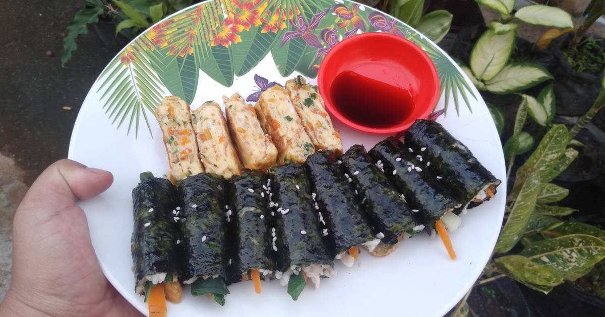 Resep Mini Korean Kimbab ala-ala oleh Tiffany Elma Eryani - Cookpad