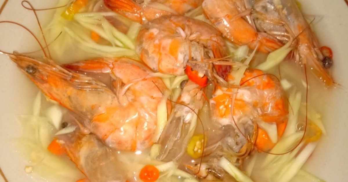 Resep Raca Mangga Udang oleh Ridha Deayu - Cookpad