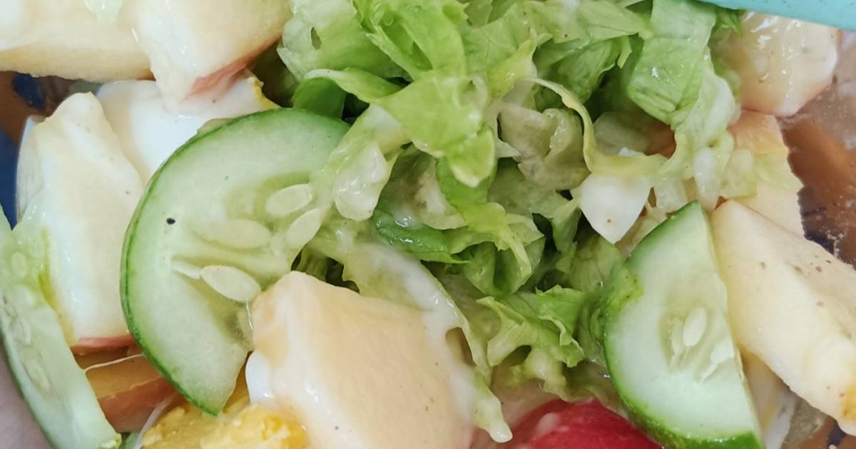 549 resep salad selada telur rebus enak dan mudah - Cookpad