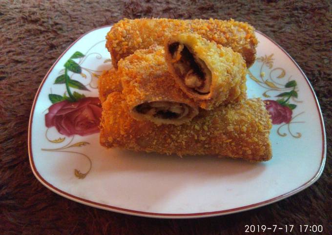 Resep Roti goreng piscok oleh Cicy Minoz - Cookpad