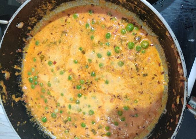 Matar Mushroom Recipe by Suneet Ashish Gupta - Cookpad