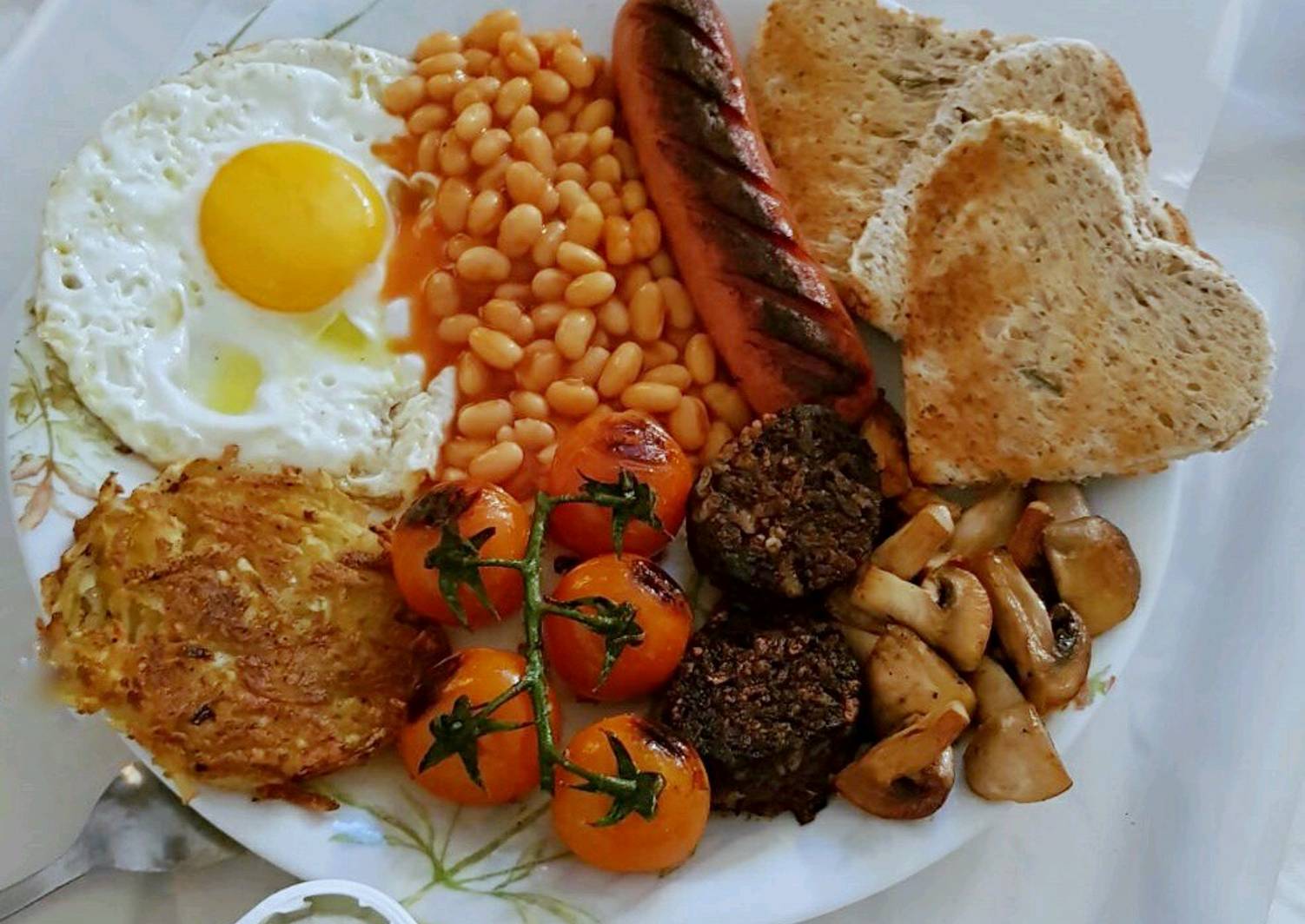 Desayuno Inglés (Full English breakfast) Receta de Soraya (Con gusto y ...