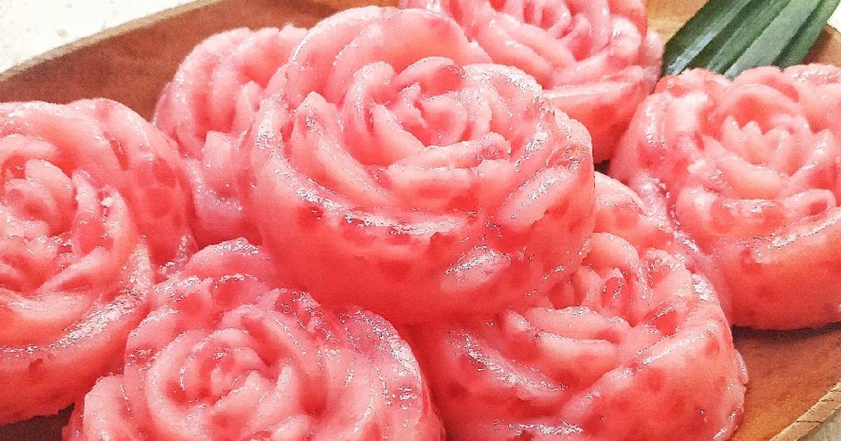 51 resep kue mutiara kukus pakai kelapa parut enak dan mudah - Cookpad