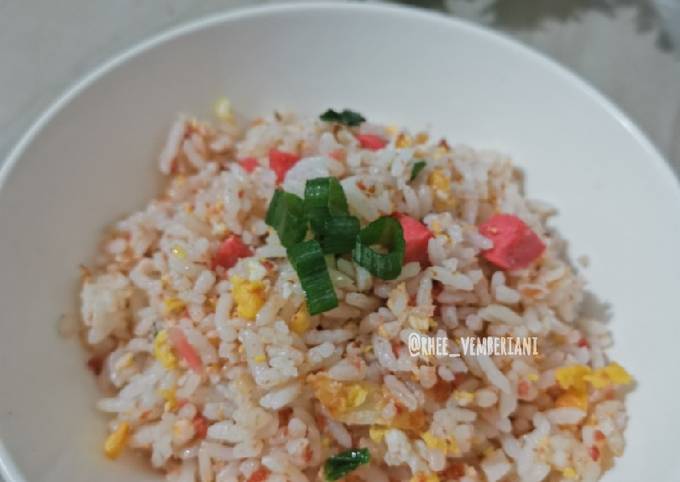 Resep Nasi Goreng Putih oleh Rhee - Cookpad